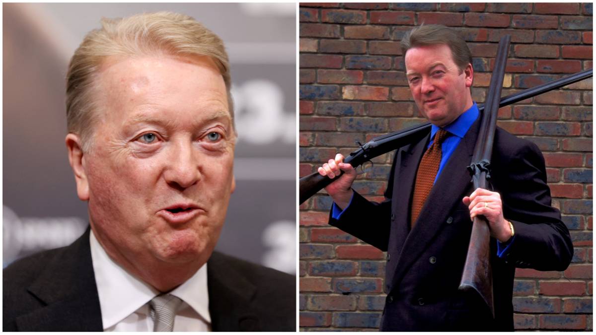 Tyson Fury's promoter Frank Warren recalls the time he got shot