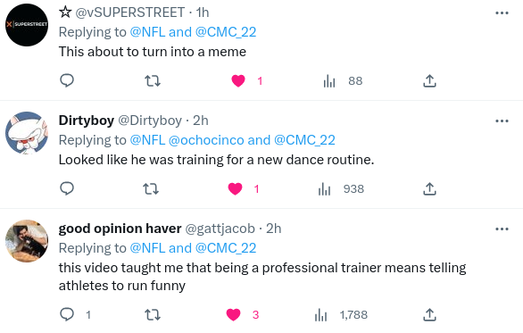 Christian McCaffrey: 49ers running back mocked online as 'goofy ...