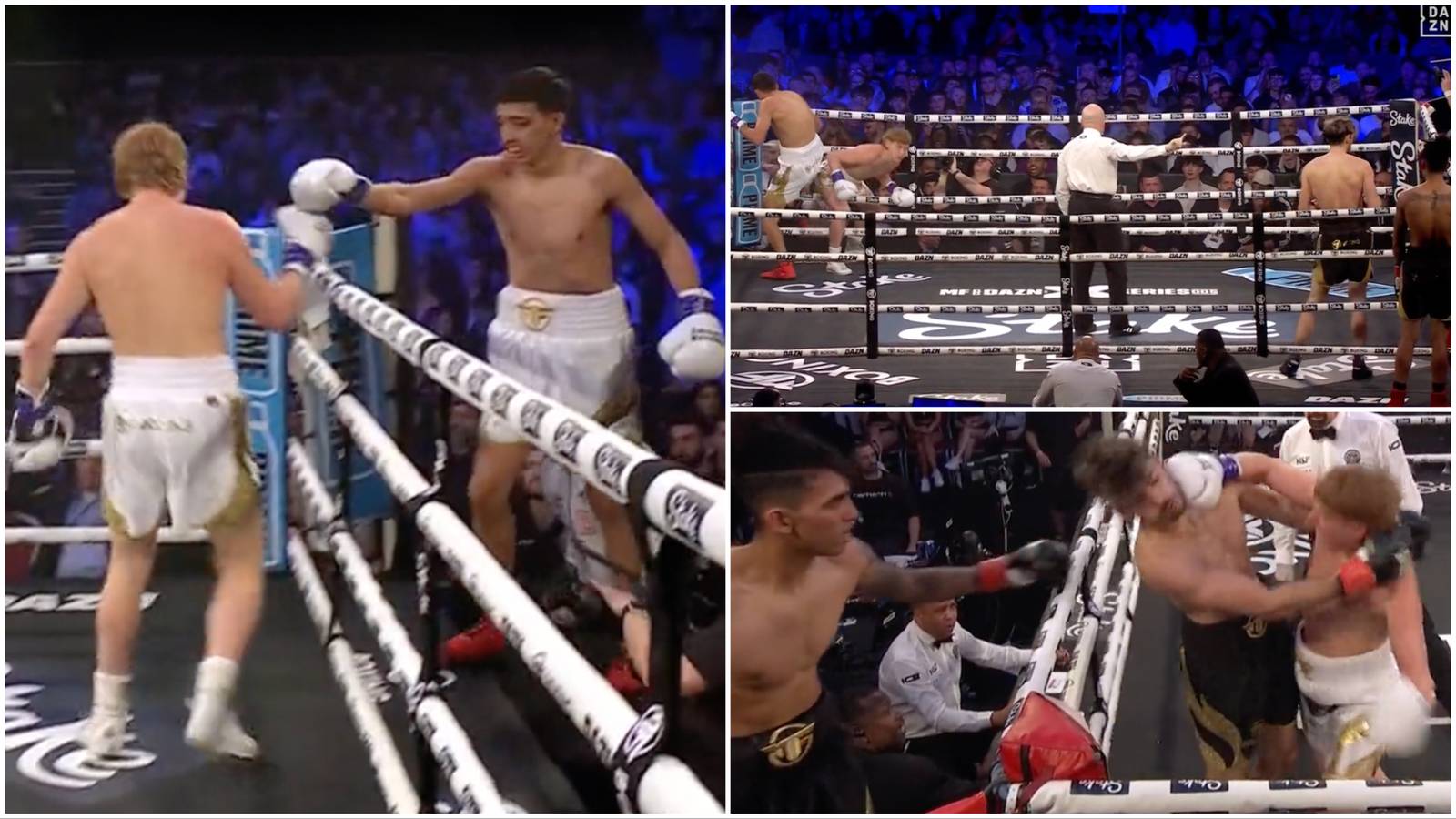 Misfits tag team boxing: Pineda and BDave win crazy bout