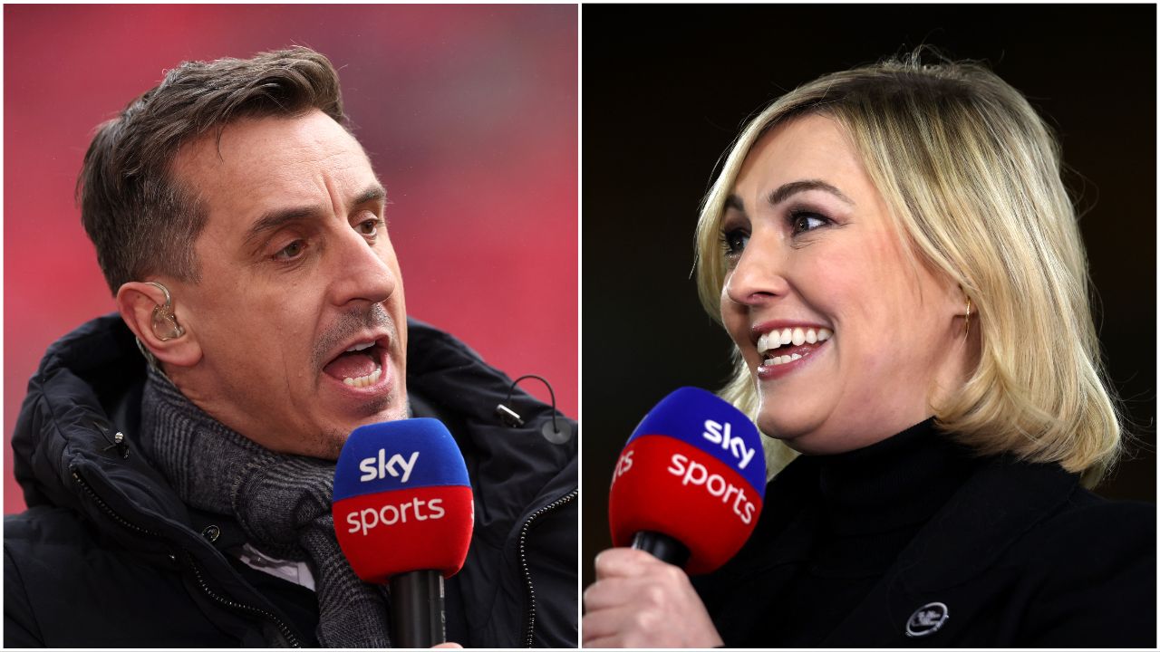 Liverpool 7-0 Man Utd: Kelly Cates goes viral for ‘destroying’ Gary ...