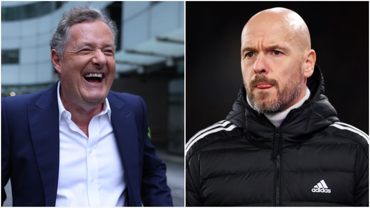 Cristiano Ronaldo fan Piers Morgan shows no mercy to Ten Hag after Liverpool 7-0 Man Utd