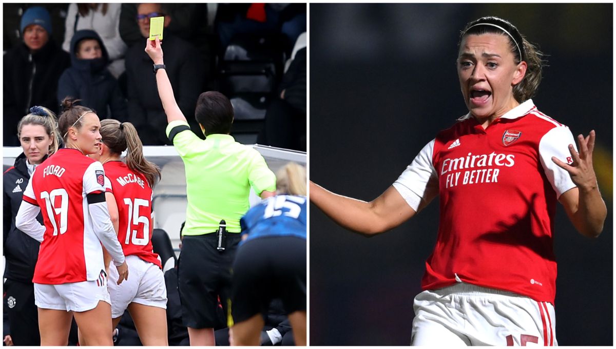Arsenal's Katie McCabe reveals why she wants yellow cards to be scrapped