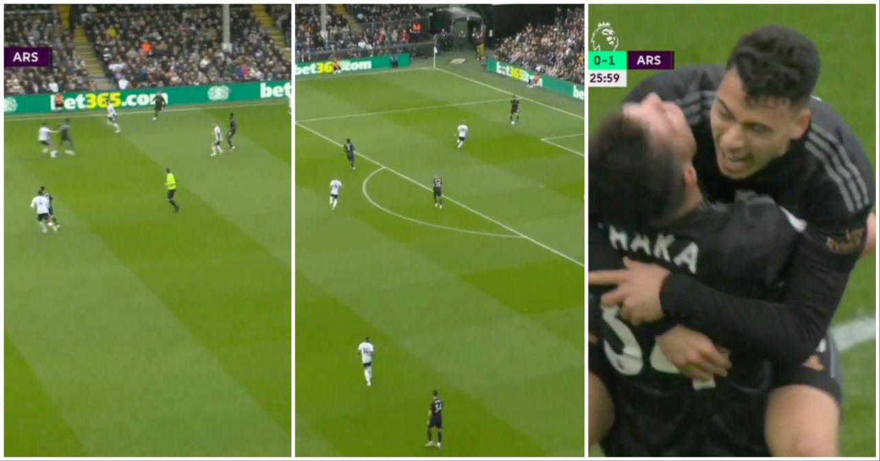 Video shows Arsenal's incredible move for Gabriel Martinelli's goal vs ...