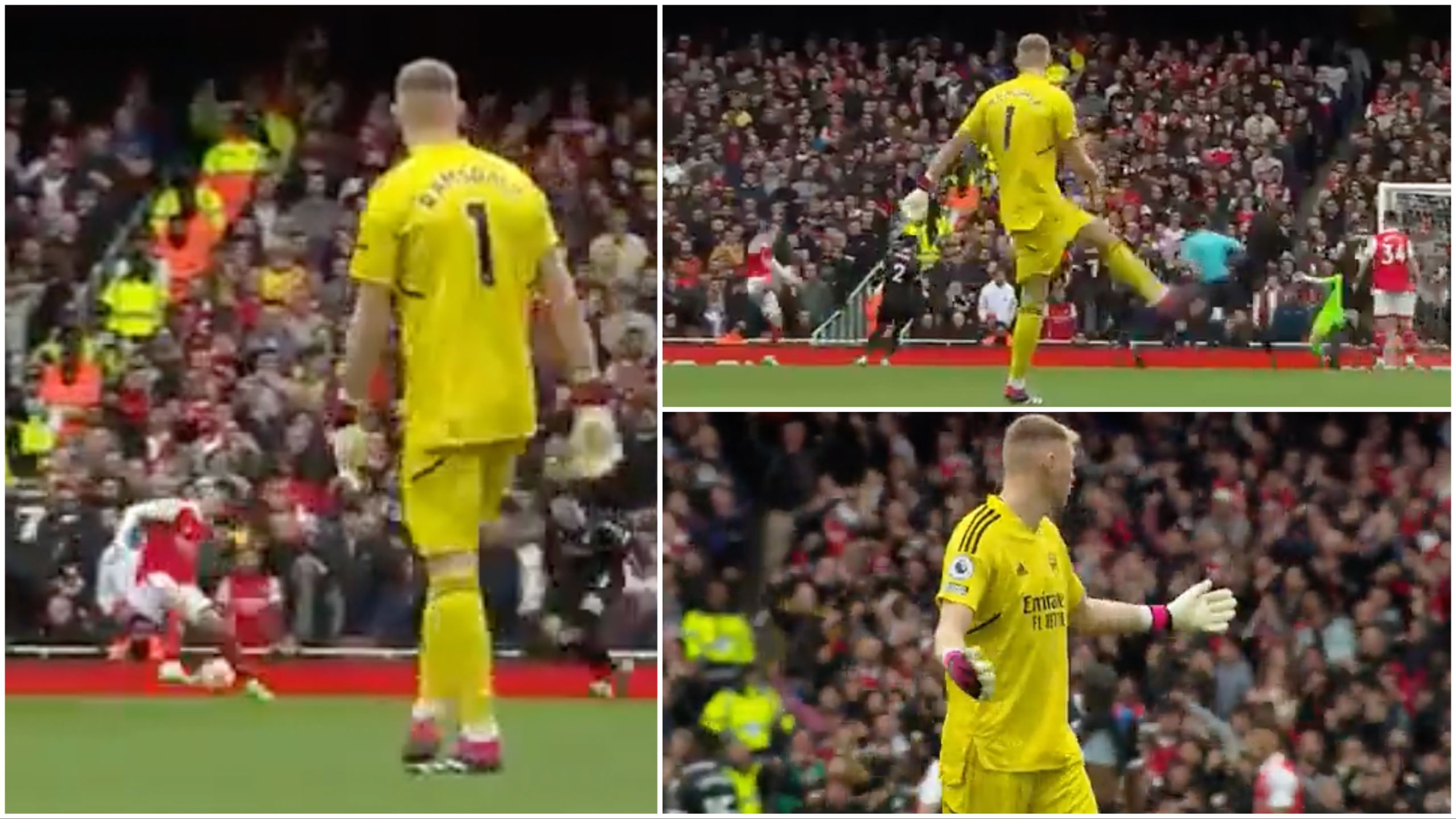 Arsenal 4-1 Crystal Palace: Aaron Ramsdale predicted Gabriel Martinelli ...