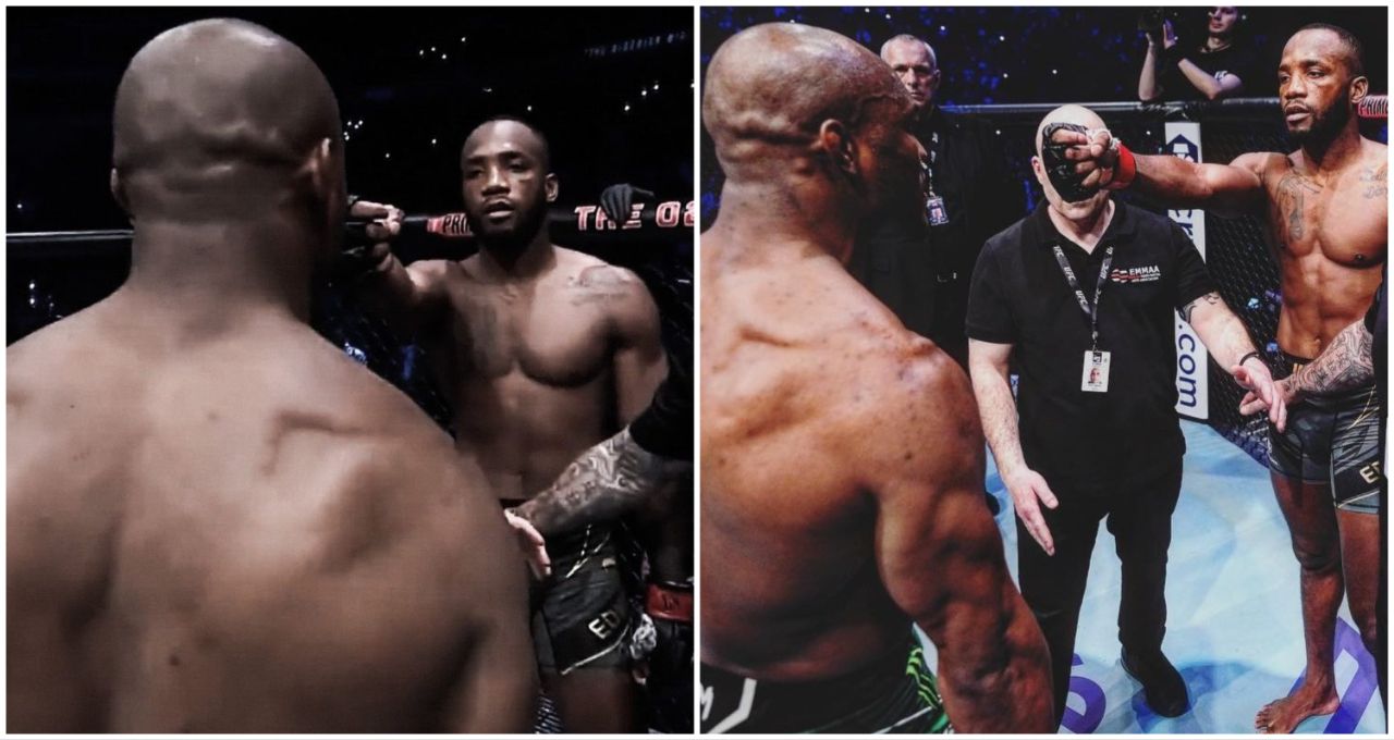 UFC 286: Leon Edwards' ice-cold gesture moments before Kamaru Usman fight