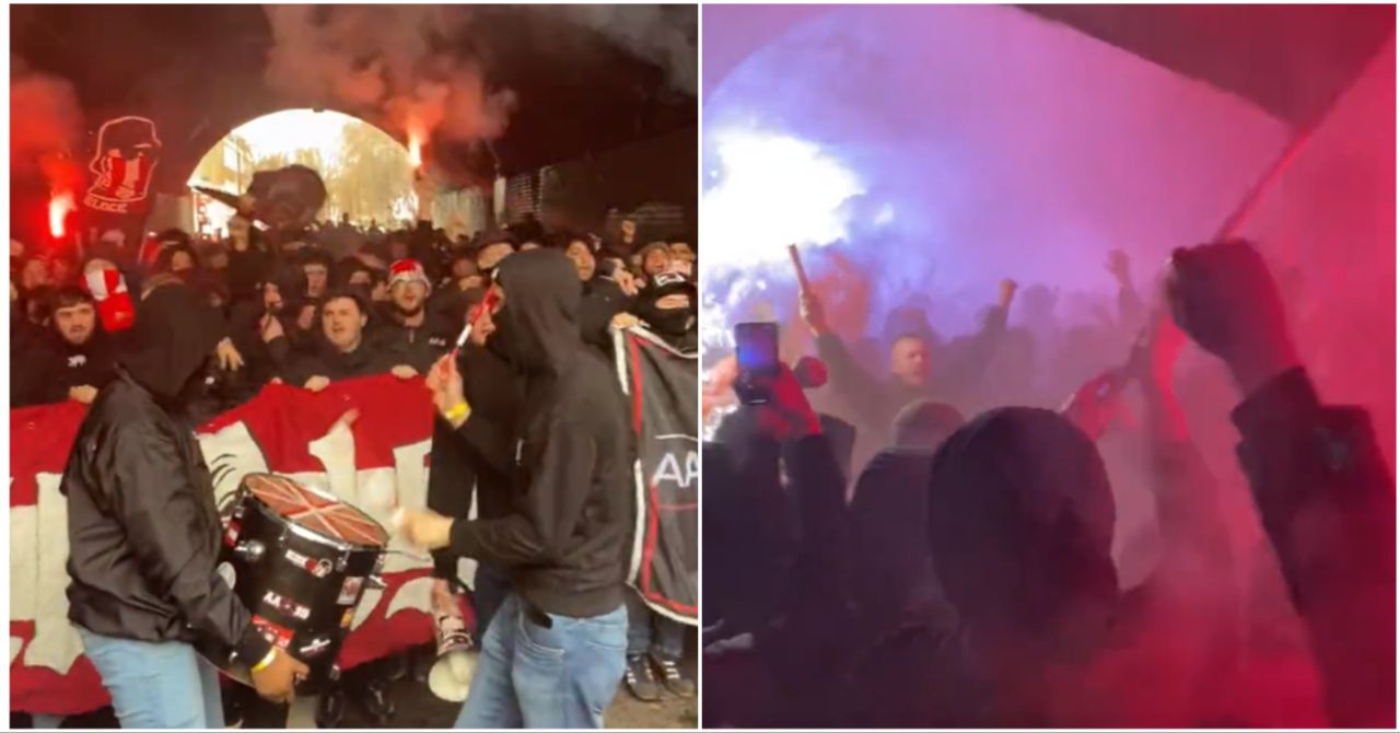 Arsenal ultras divide opinion among football fans
