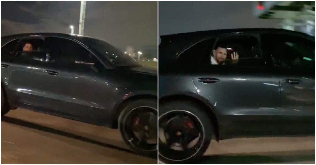 Lionel Messi: Argentina icon's meeting with fans on the road goes viral
