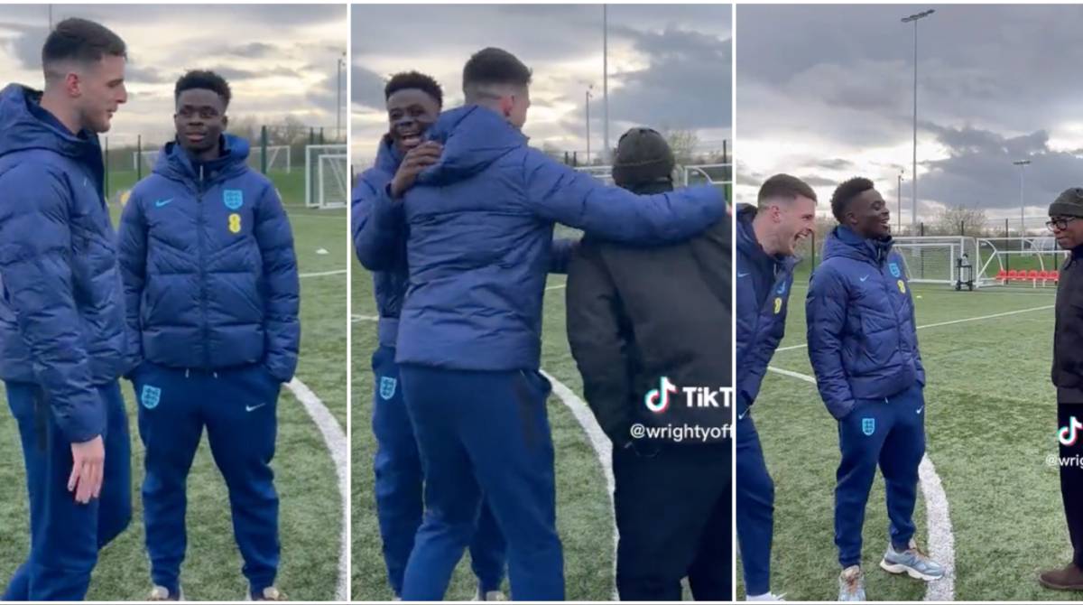 Declan Rice to Arsenal: Saka & Wright video has fans convinced