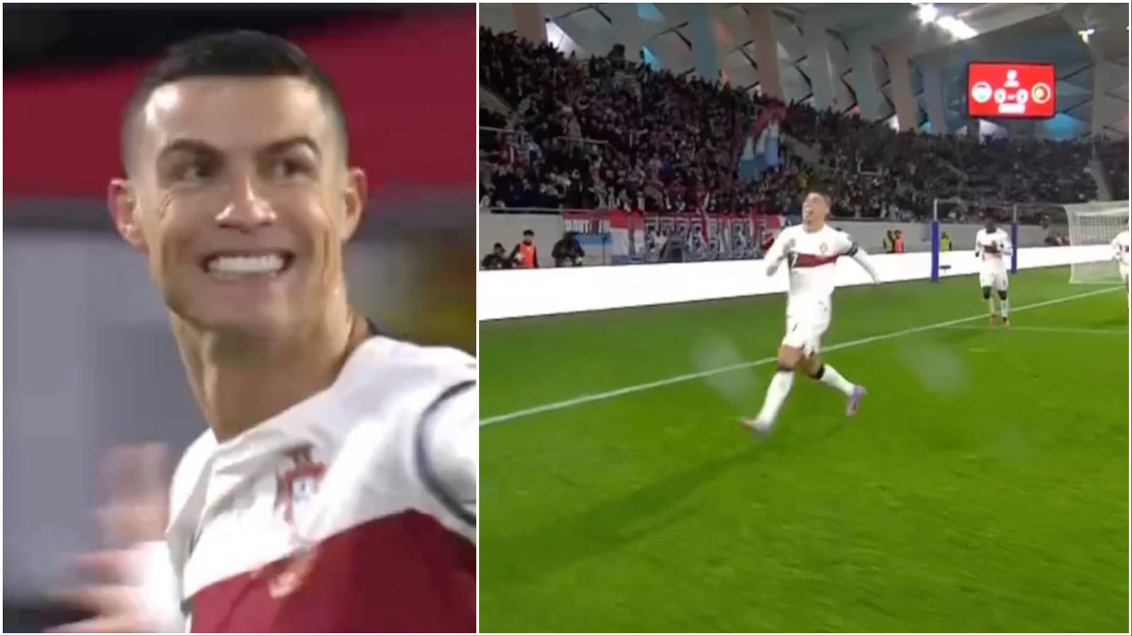 Cristiano Ronaldo produces new celebration after goal in Luxembourg v ...