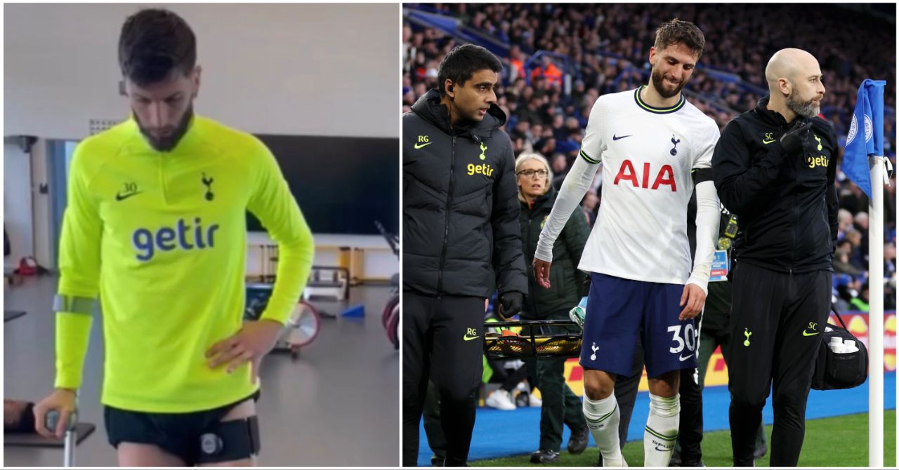 Rodrigo Bentancur: Extent of Spurs star's injury seen in new photo
