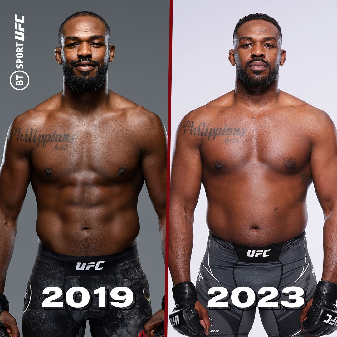 UFC 285: Jon Jones' four-year body transformation to heavyweight is crazy