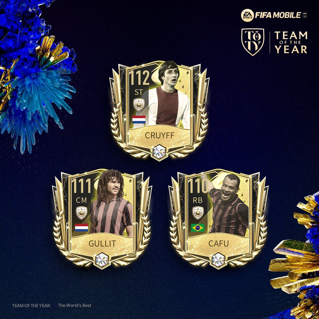 FIFA Mobile TOTY: Three New Prime Icons Released