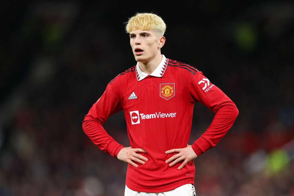 Alejandro Garnacho quickly deleted and re-uploaded post during Man Utd ...