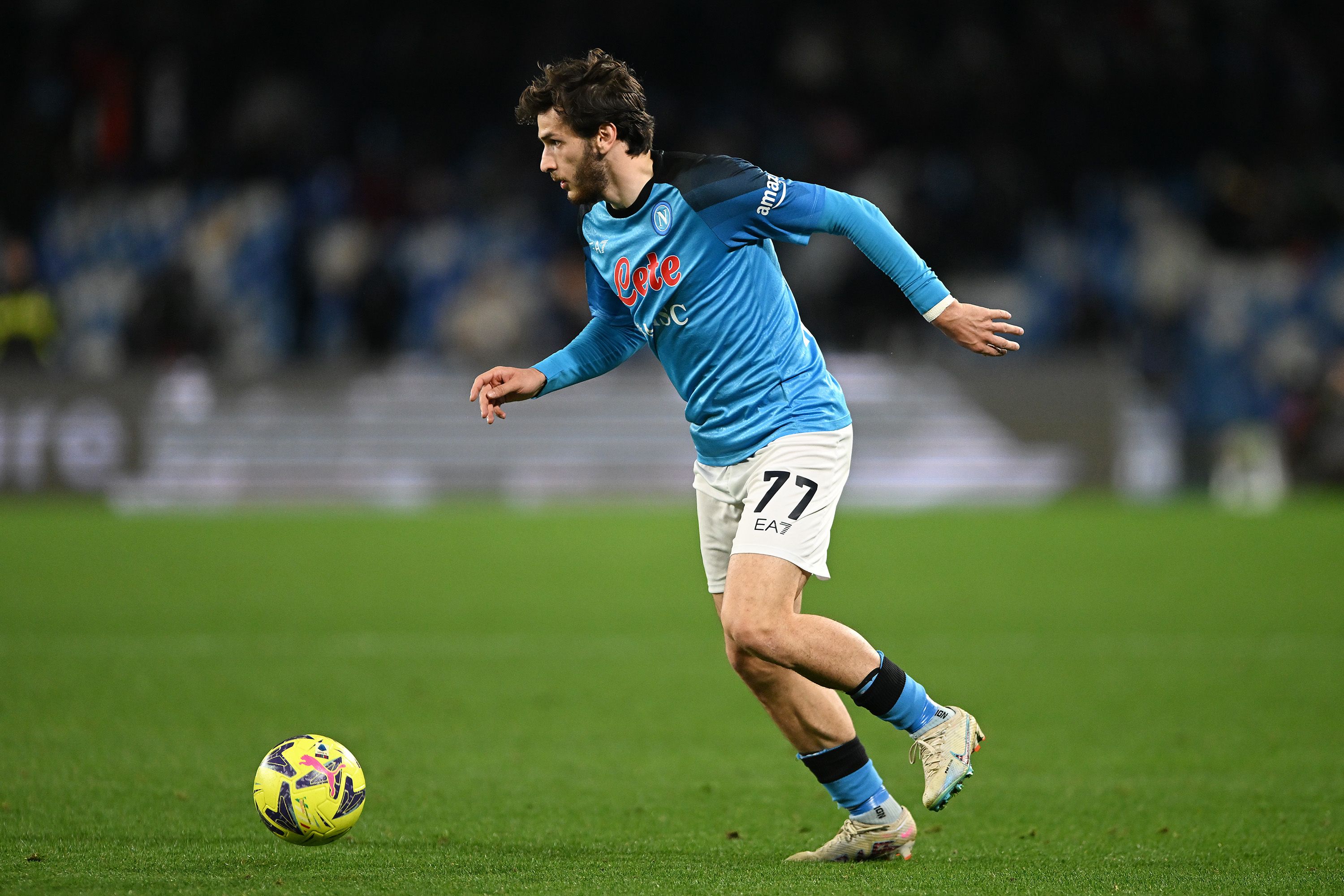 Khvicha Kvaratskhelia scores breathtaking solo goal for Napoli vs Atalanta