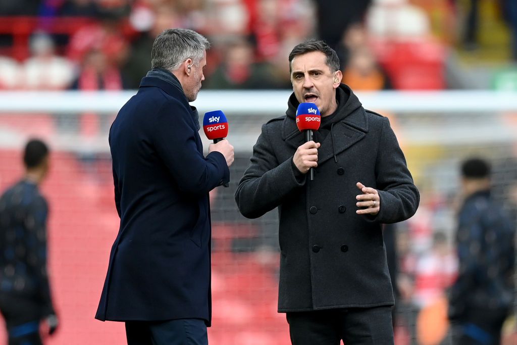 Liverpool 7-0 Man Utd: Gary Neville and Jamie Carragher's reaction to every goal