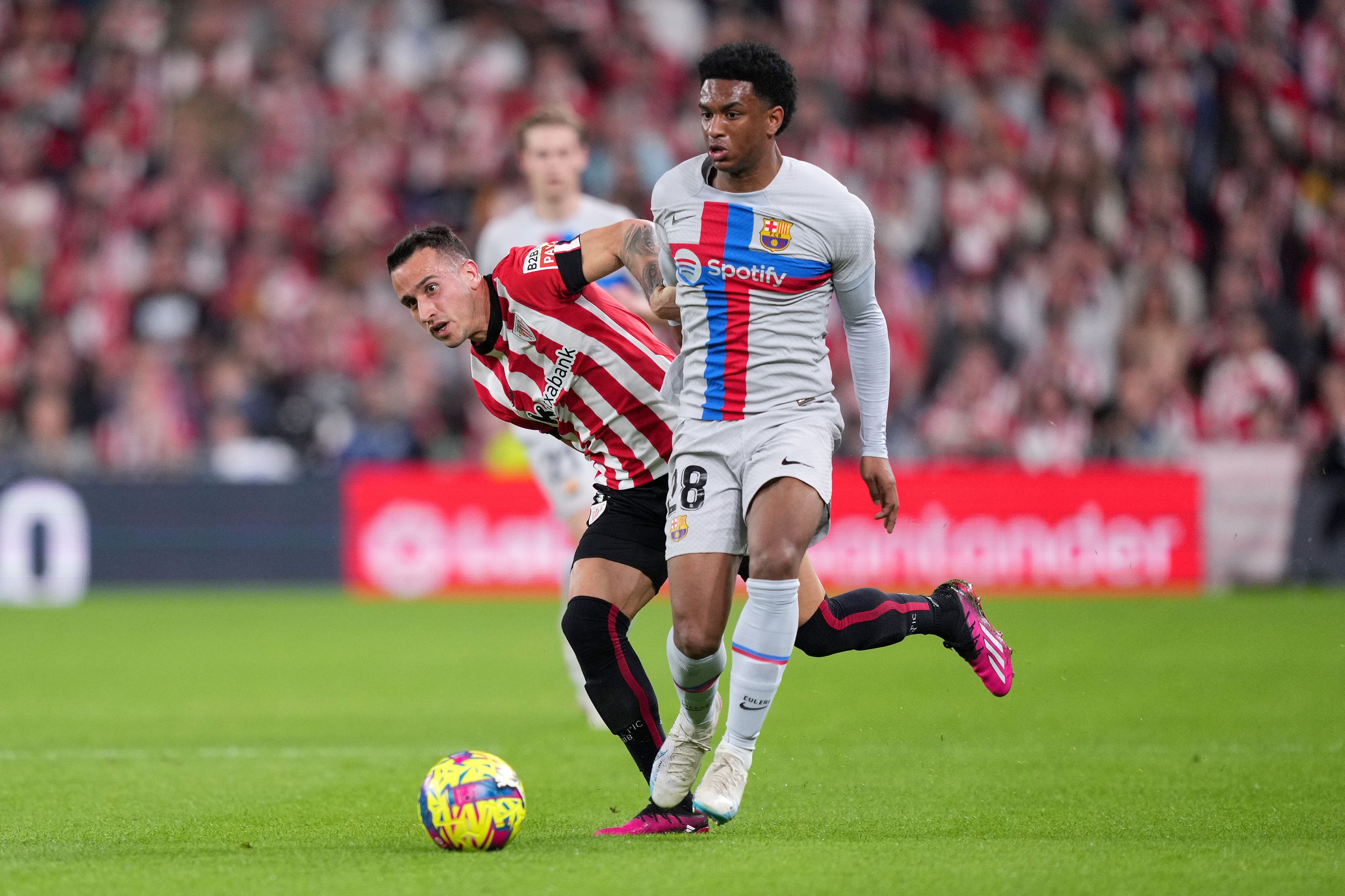 Barcelona: Balde's first touch vs Bilbao was a thing of beauty