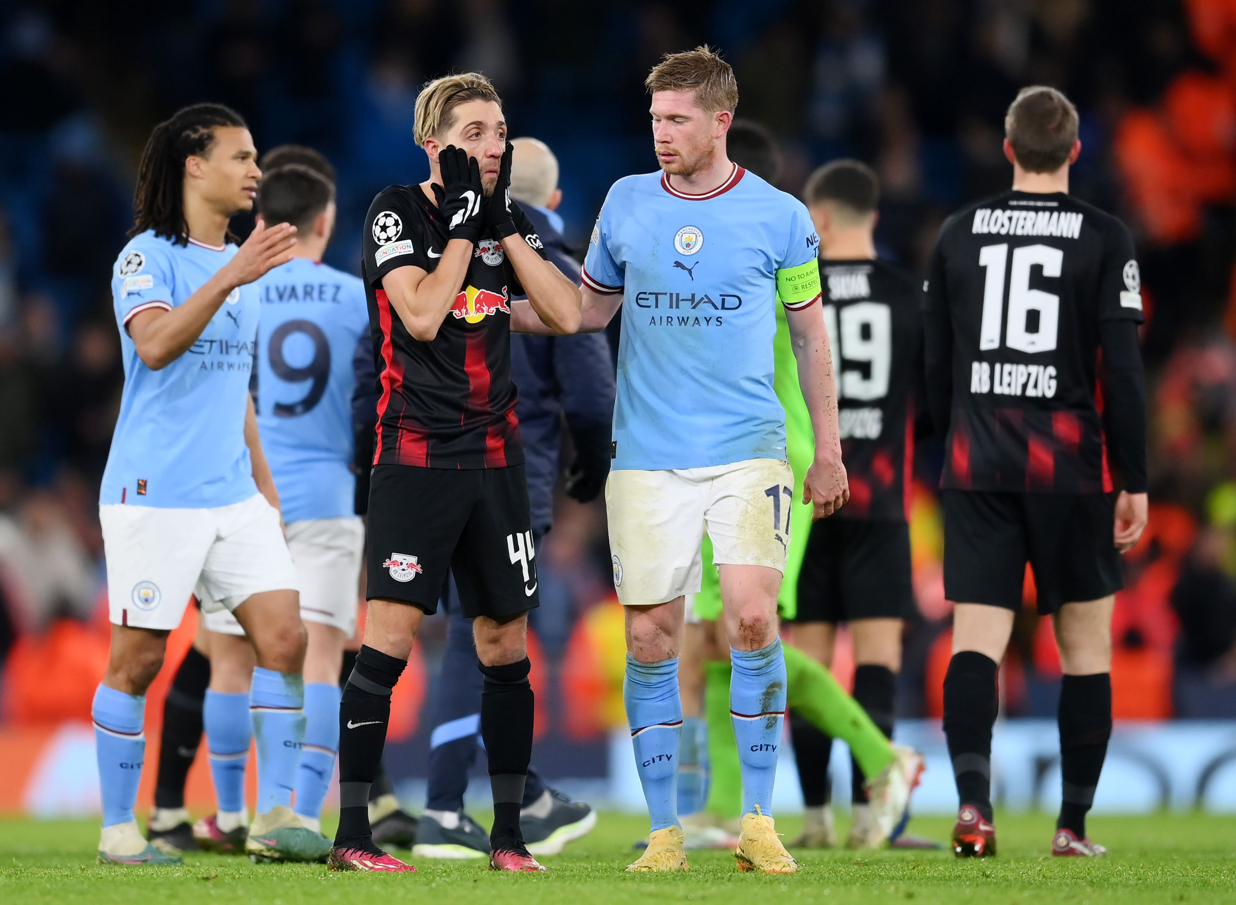 Man City 7-0 RB Leipzig: Video highlights 'disgraceful' decision during ...