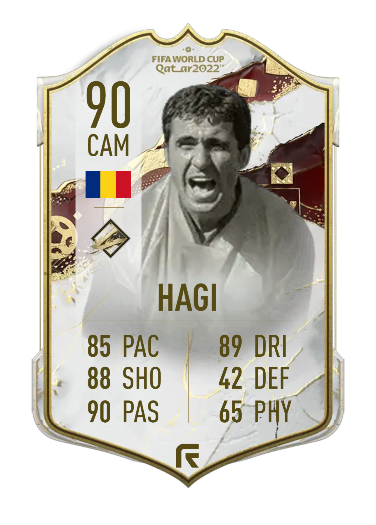 FIFA 23 World Cup Icon Gheorghe Hagi SBC: Is he worth it?
