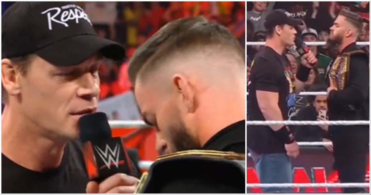 John Cena shows savage mic skills during promo with Austin Theory on ...