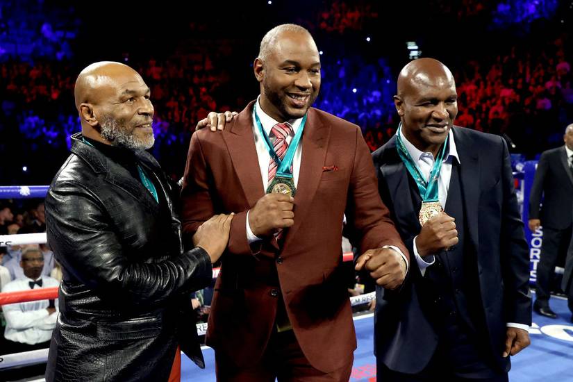 Lennox Lewis would beat Tyson Fury 'on points' if they fought in their ...