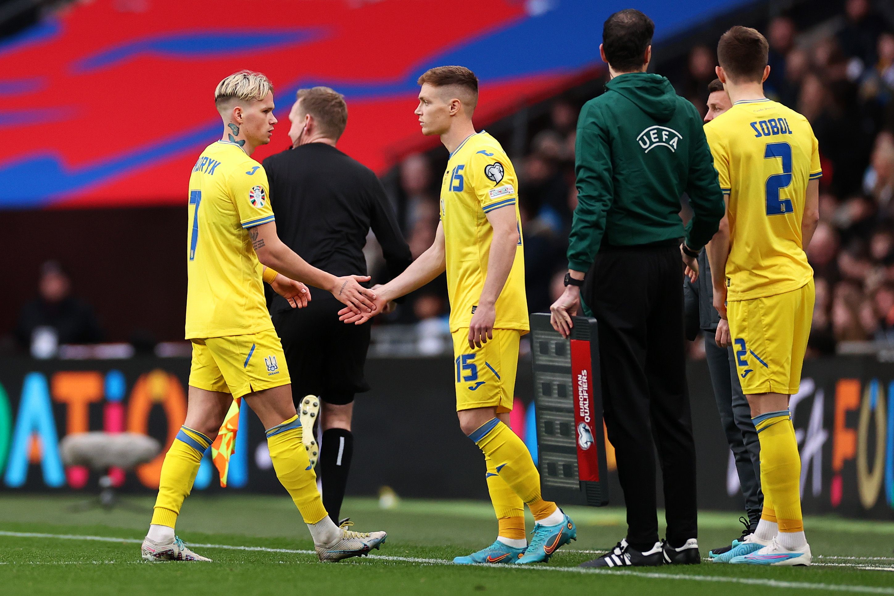 Mykhailo Mudryk's stats from England 2-0 Ukraine were shockingly bad