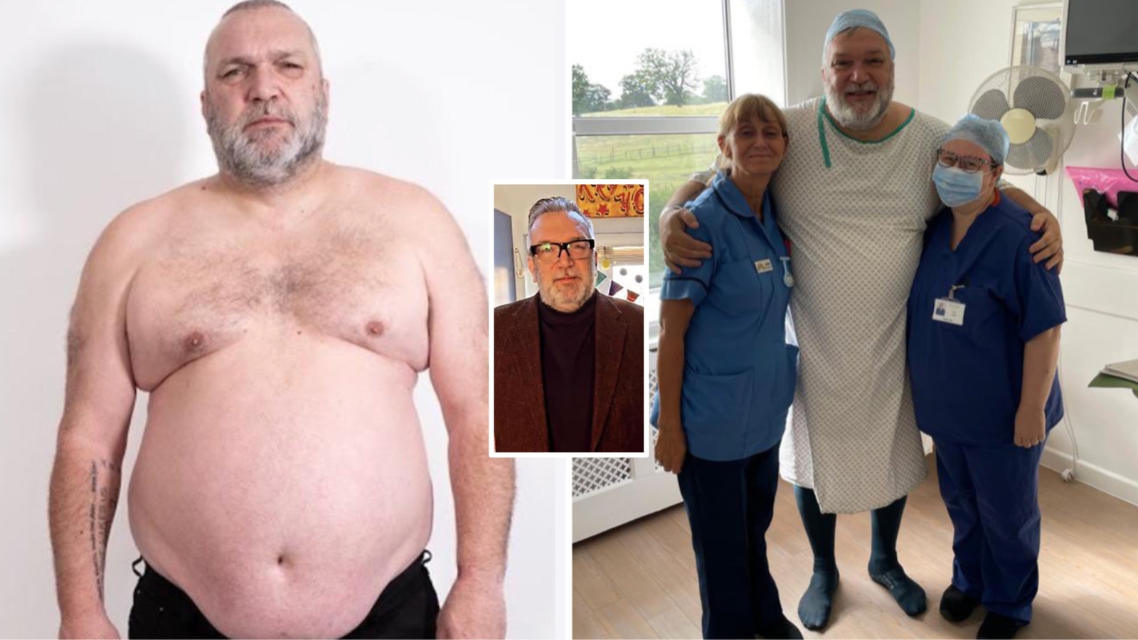Neil Ruddock's incredible body transformation after undergoing surgery