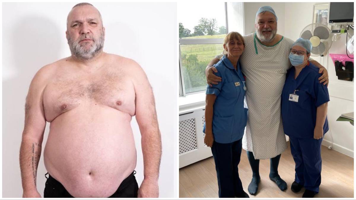 Neil Ruddock's incredible body transformation after undergoing surgery