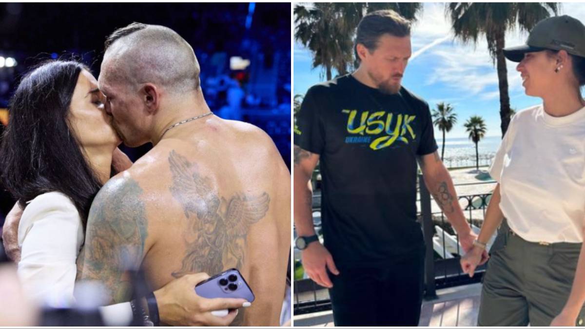 Oleksandr Usyk's wife shares brutal meme about Tyson Fury