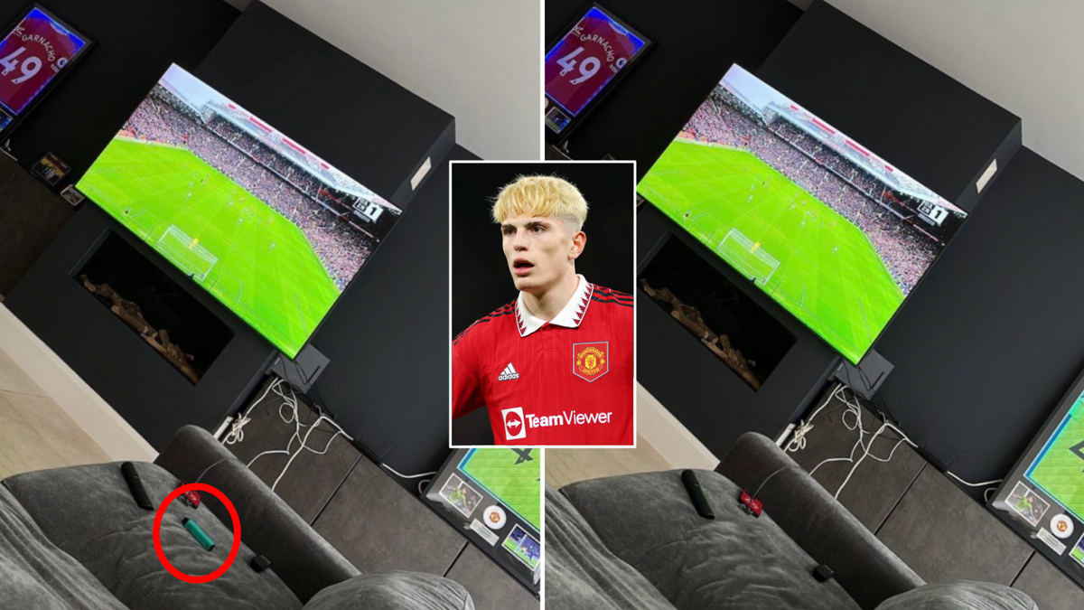 Alejandro Garnacho quickly deleted and re-uploaded post during Man Utd ...