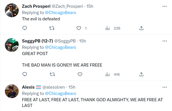 Chicago Bears: Fans had epic reaction after news of Aaron Rodgers ...