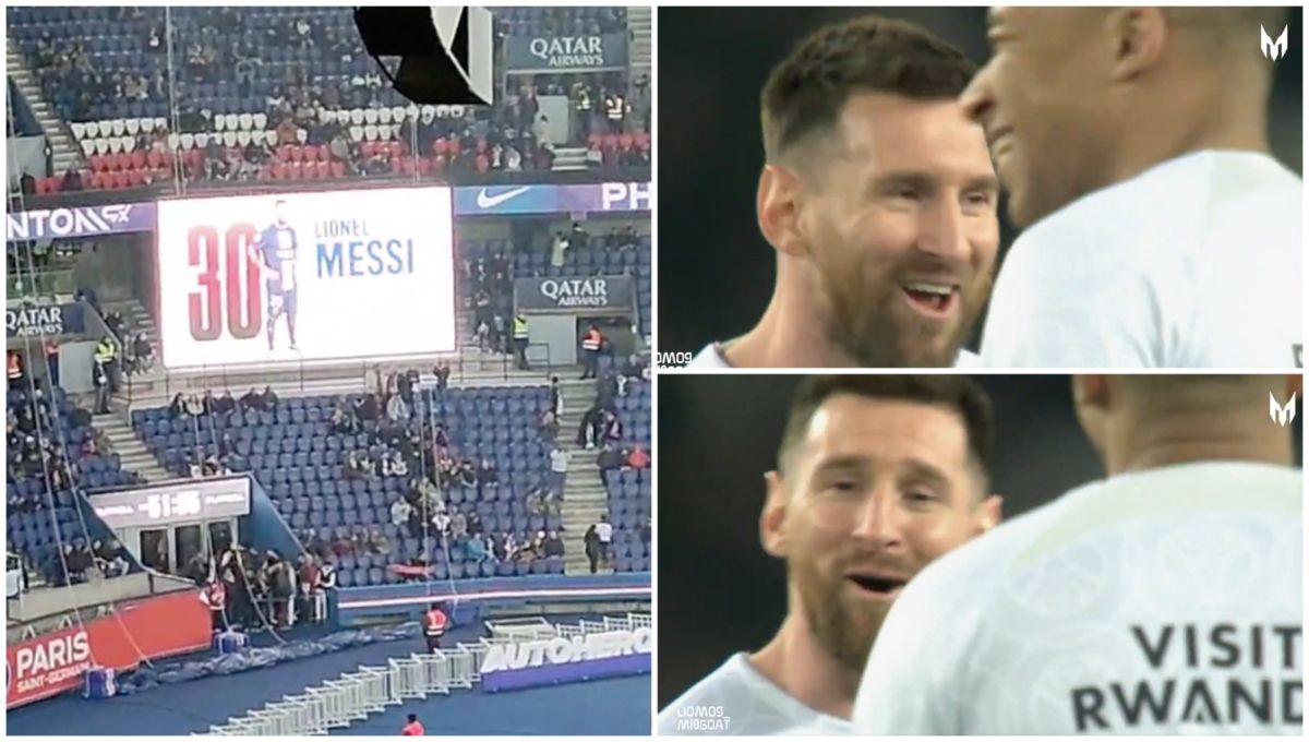 Lionel Messi Argentines Reaction To Kylian Mbappe When Booed By Psg Fans