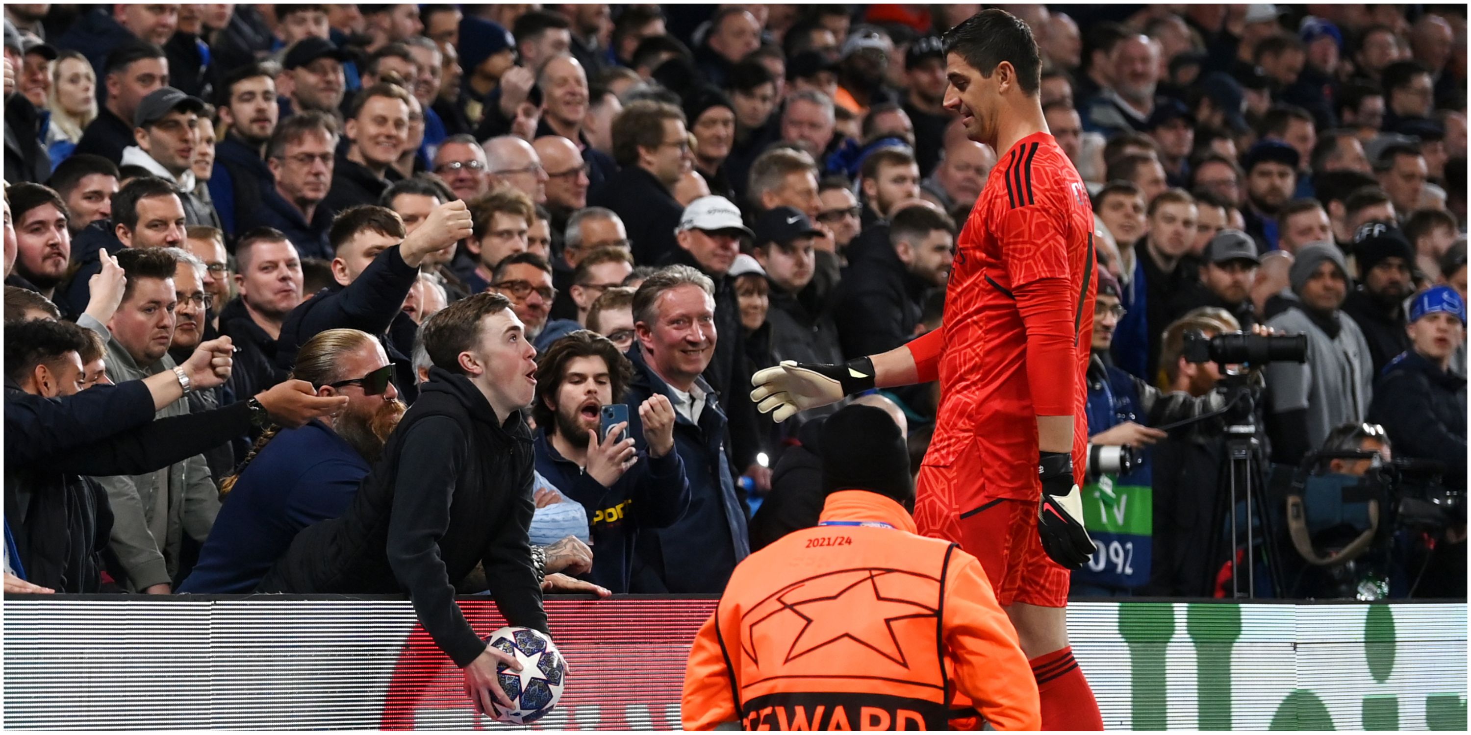 Real Madrid’s Thibaut Courtois responds to Chelsea fans who booed and ...