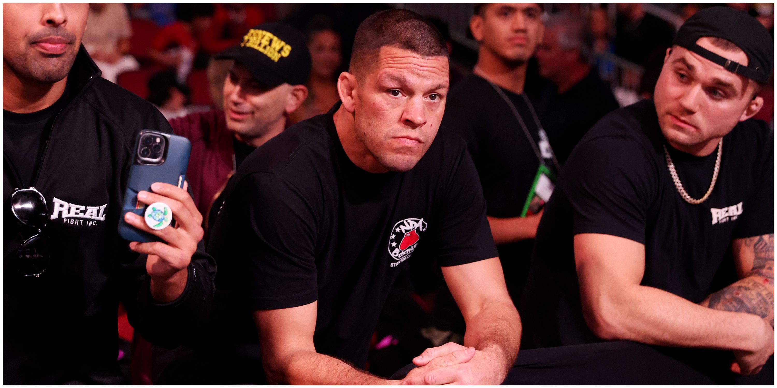 Nate Diaz: Footage goes viral of UFC legend choking man out in street ...