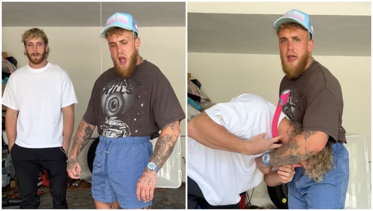 Nate Diaz street fight: Jake Paul and Logan Paul post video reacting to ...