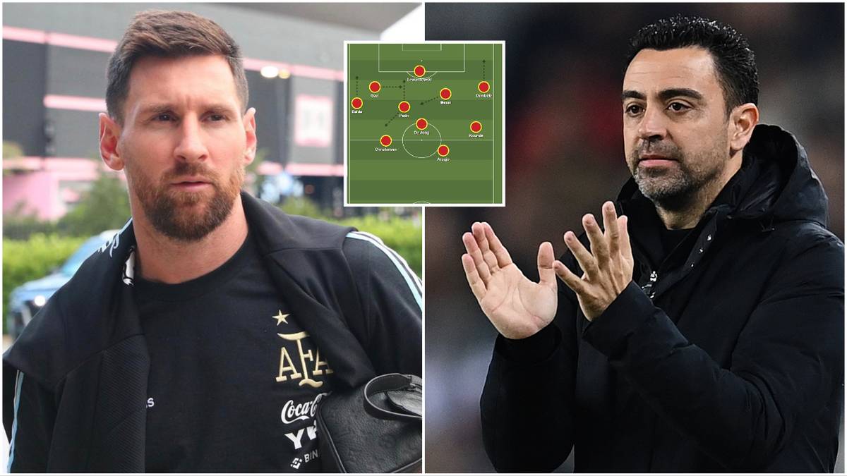 Lionel Messi’s ‘eyes light up’ after Xavi reveals his planned new ...