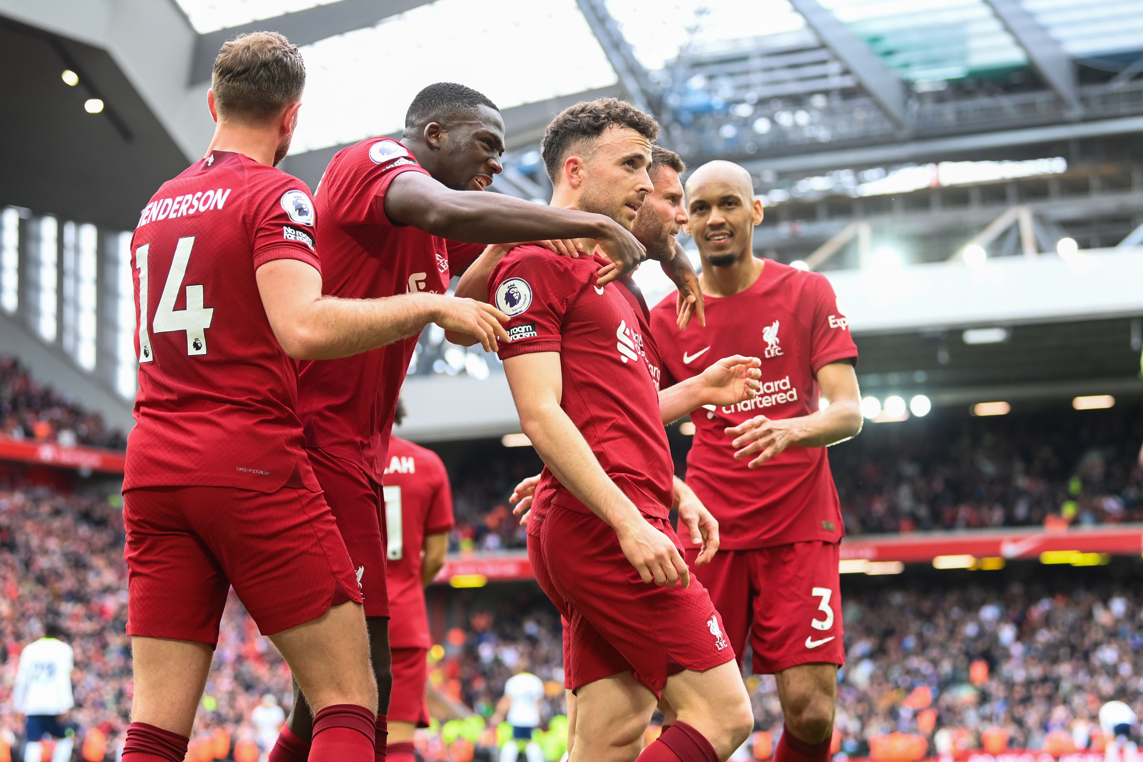Jurgen Klopp injures himself celebrating as Liverpool beat Tottenham 4-3