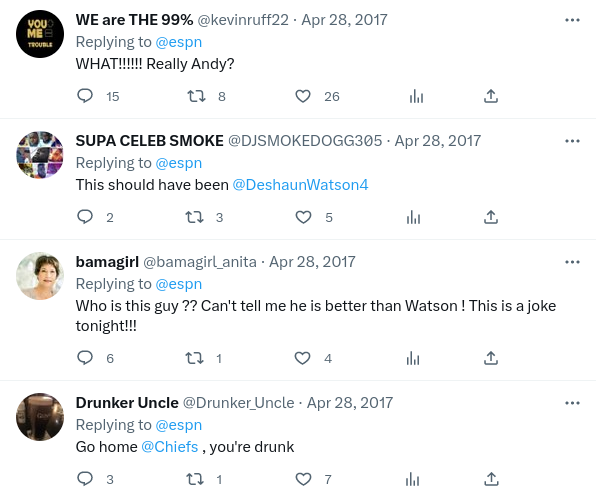 Patrick Mahomes: Throwback to some fans absolutely roasting the Kansas City Chiefs after drafting QB