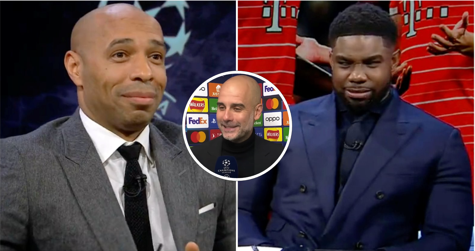 Micah Richards' hilarious reaction to Pep Guardiola saying hi to ... Micah Richards' hilarious reaction to Pep Guardiola saying hi to ...