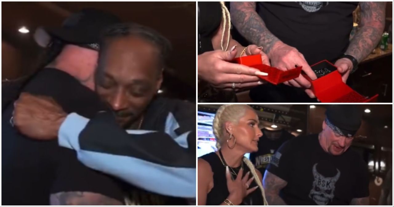 WrestleMania 39: Snoop Dogg gave The Undertaker and his wife gifts