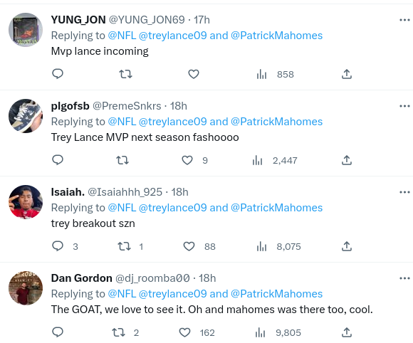 NFL: Trey Lance leaves fans buzzing as footage emerges of him with ...