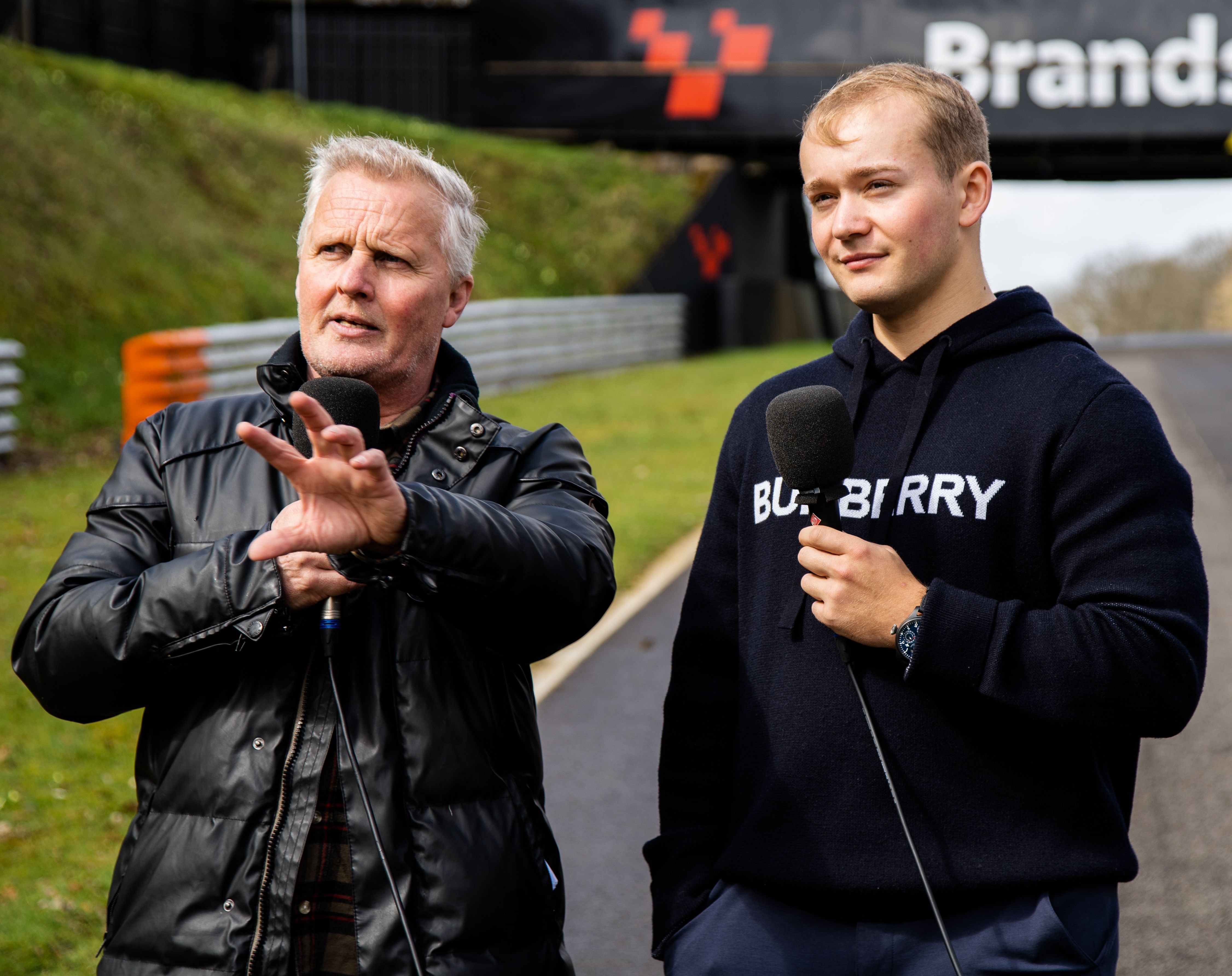 Interview: Billy Monger and Johnny Herbert on podcasting, racing, and a ...