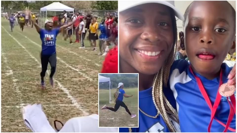 Shelly-Ann Fraser-Pryce ignored coach's advice to race at son's sports day