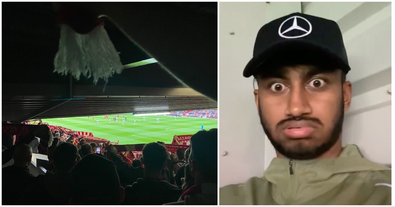 Liverpool fan posts the view of ‘the worst seat at Anfield’ which cost £43
