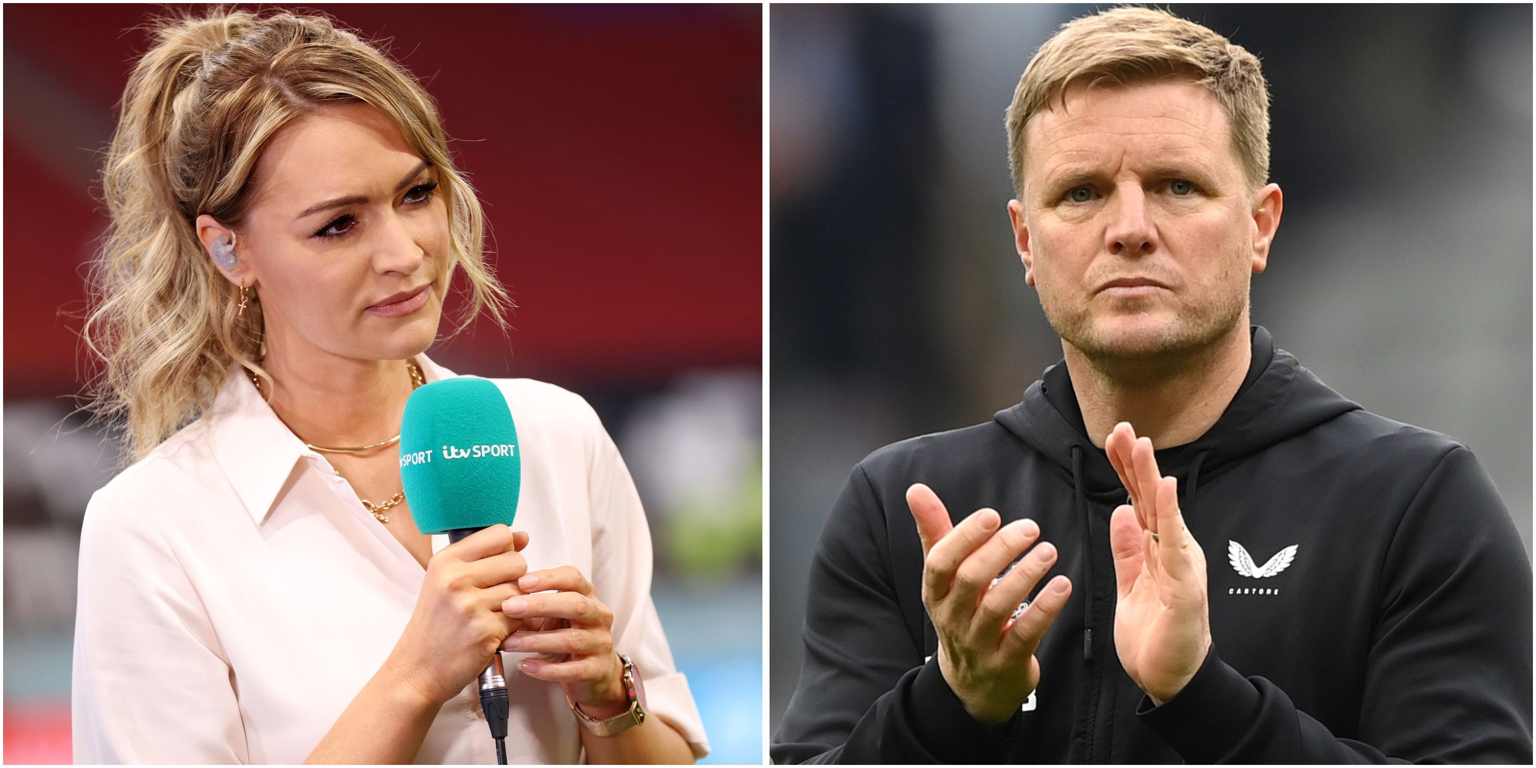Laura Woods responds to Eddie Howe’s complaints after Newcastle 0-2 Arsenal