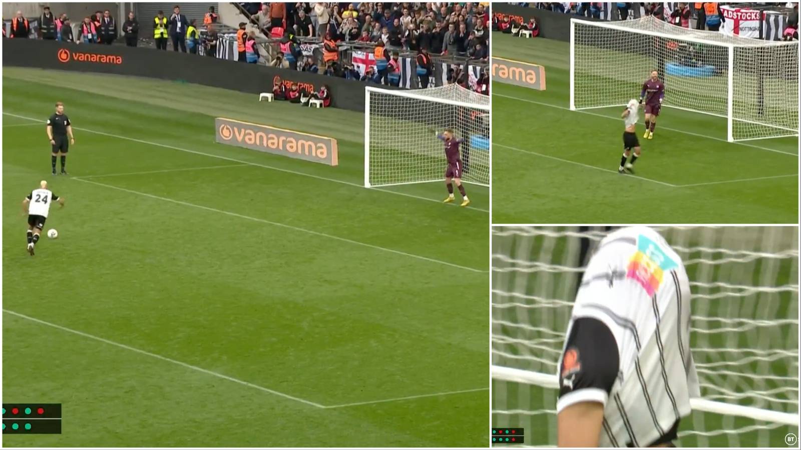 Notts County's John Bostock took crazy penalty in National League ...