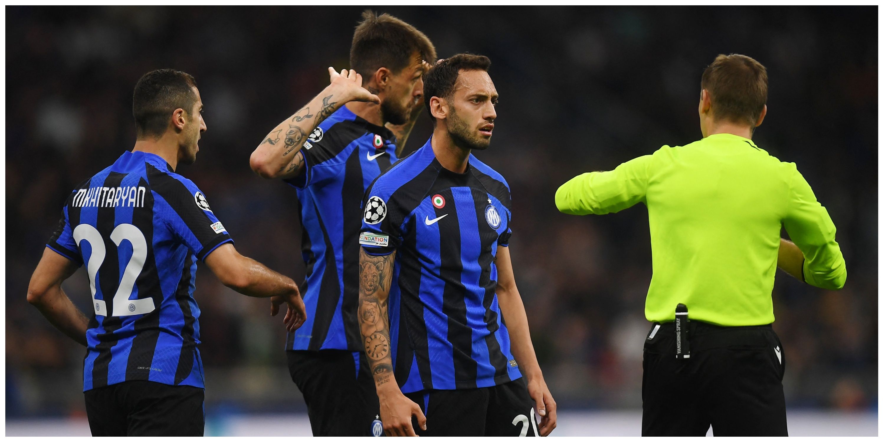One fan placed a bet on every player in Inter Milan vs AC Millan to ...
