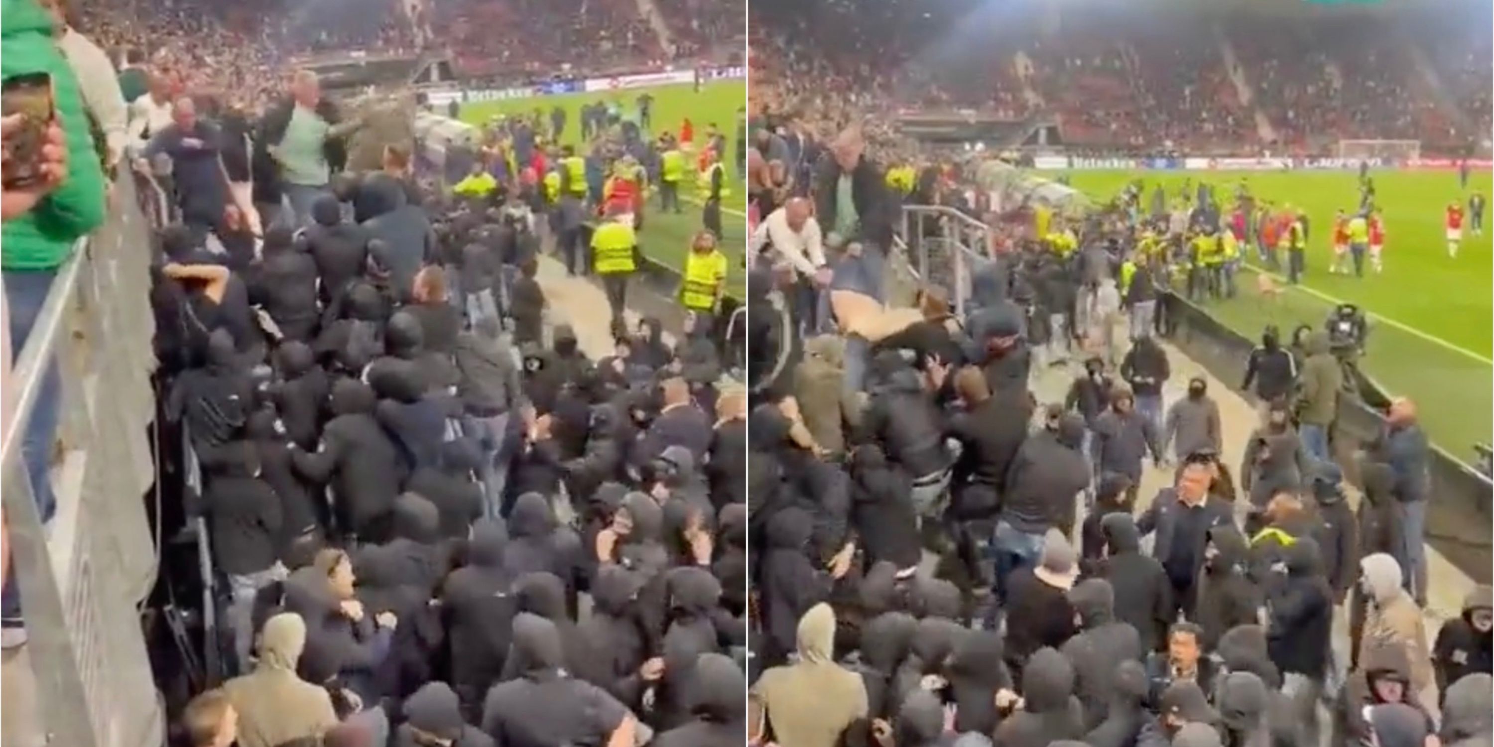West Ham fans applauded for fending off AZ Alkmaar mob after 1-0 semi ...