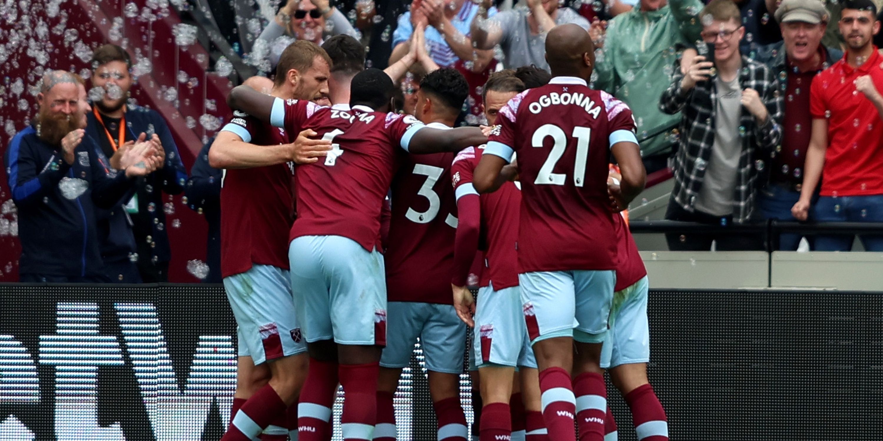 West Ham fan ‘Knollsy’ pictured with battered face after fending off AZ ...