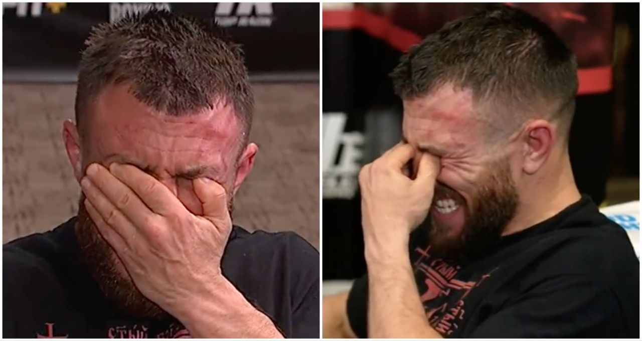 Footage of Vasyl Lomachenko in floods of tears backstage after losing ...