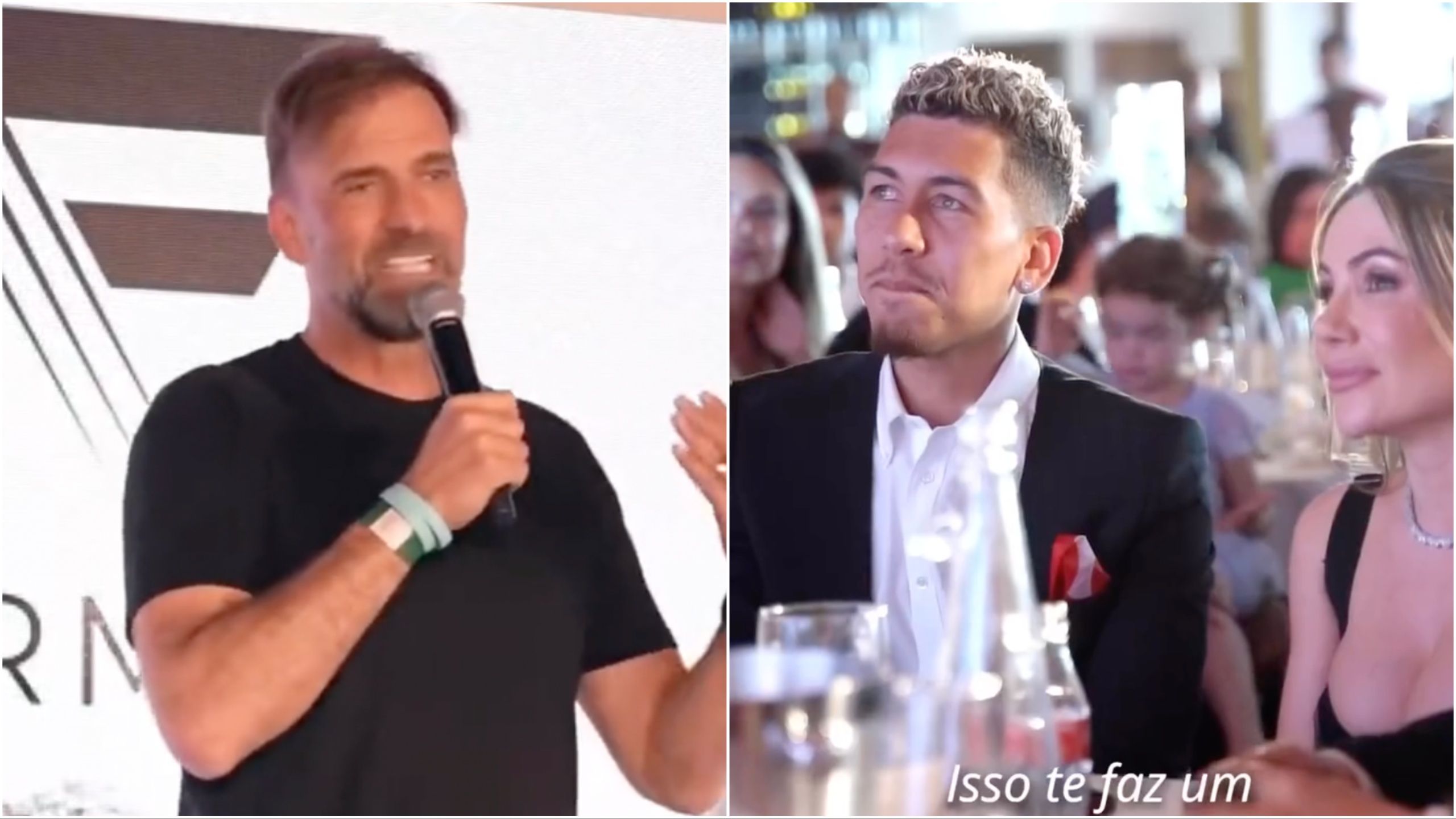 Jurgen Klopp's emotional speech to Roberto Firmino at Liverpool ...